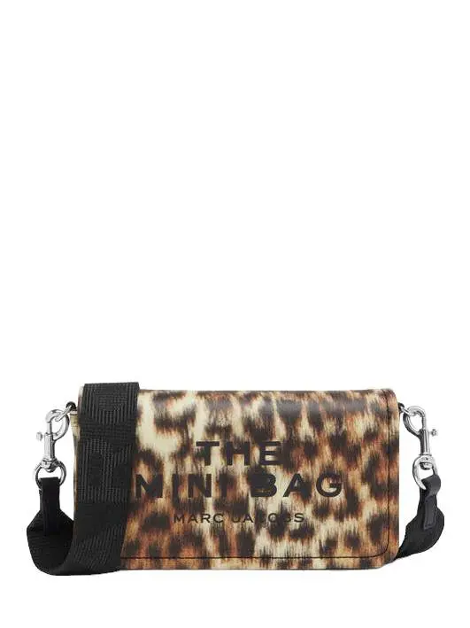 Marc Jacobs Leopard Leather Mini Bag - Brown Multi