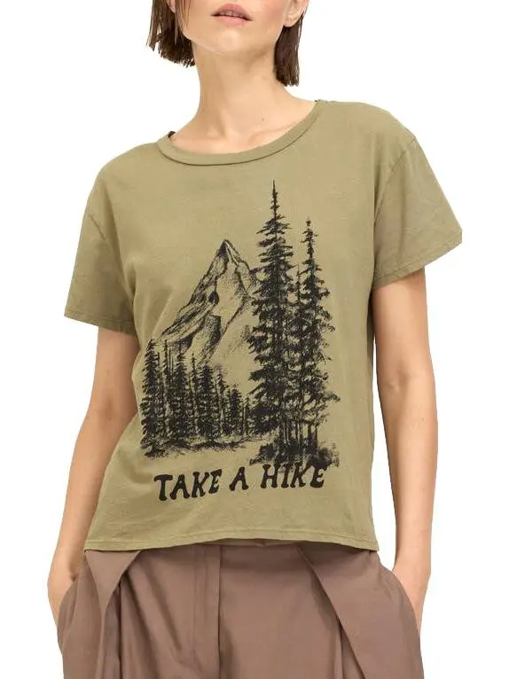 PROJECT SOCIAL T Graphic T-shirt - Olive