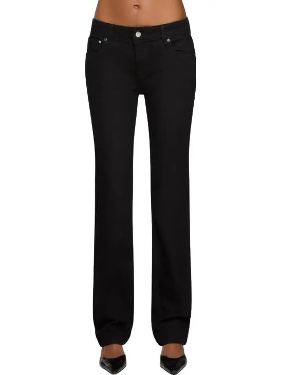 EB DENIM Lennon Slim Straight Jeans - Noir