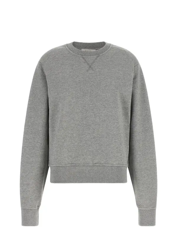 ENTIRE STUDIOS Ribbed Crew-neck Sweatshirt - Grey
