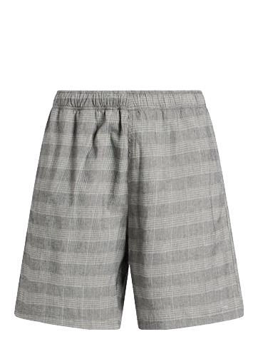 DEPARTMENT 5 Glen Plaid High-waisted Shorts - Grey