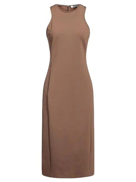 Max Mara Sleeveless Dress - Brown