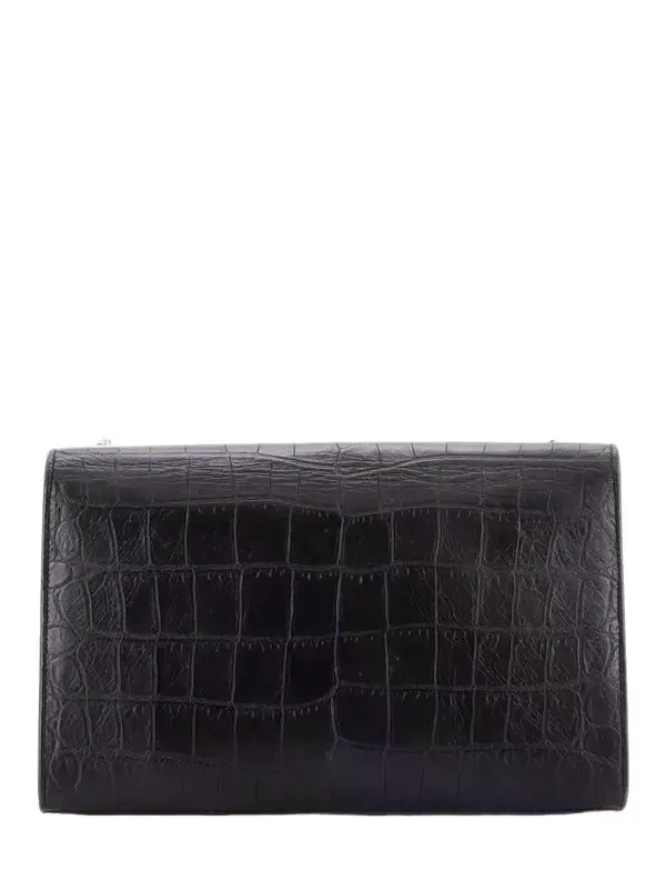 Saint Laurent Monogram Crossbody Bag - Black