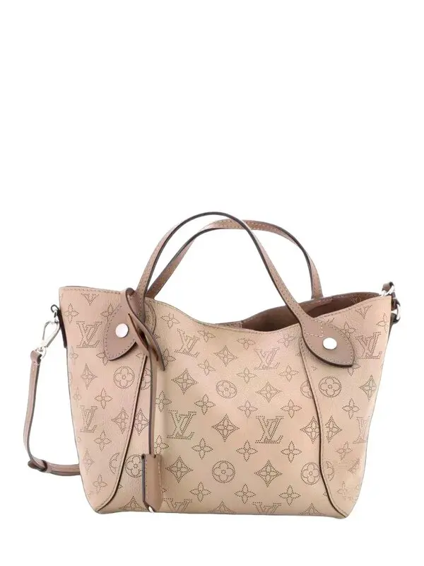 LOUIS VUITTON Mahina Leather Pm Shoulder Bag - Brown
