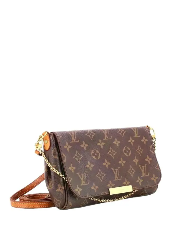 LOUIS VUITTON Monogram Canvas Mm Crossbody Bag - Brown