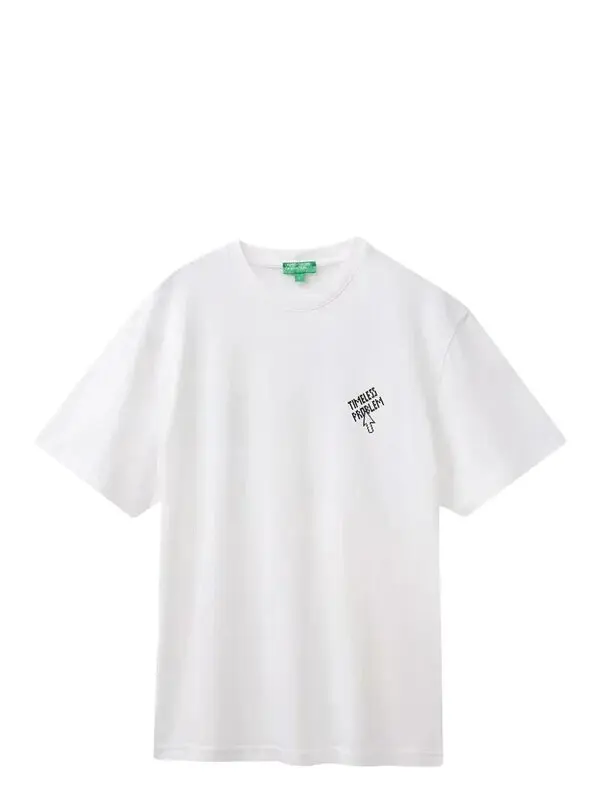 BENETTON Graphic-print T-shirt - White