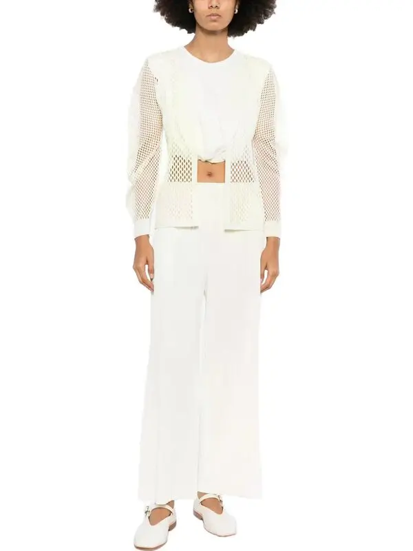 Issey Miyake A-poc Basket Cardigan - Neutrals