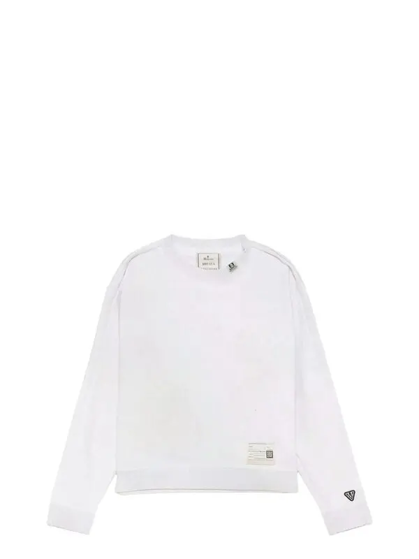 Mihara Yasuhiro Logo-patch Crew Neck Sweater - Grey