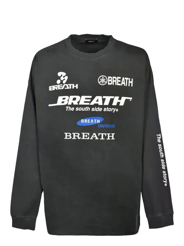 BREATH Company Long-sleeve T-shirt - Black