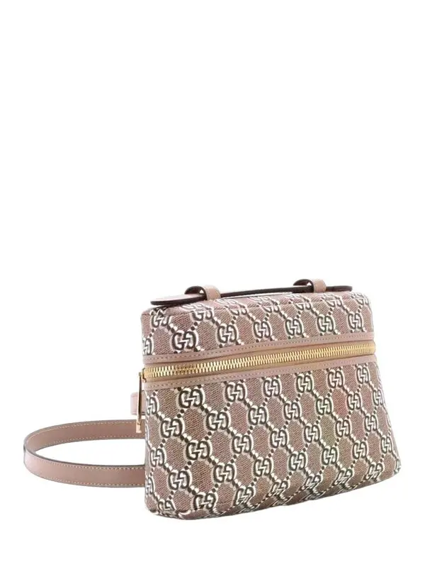 Gucci Gg Shadow Coated Canvas Small Shoulder Bag - Brown