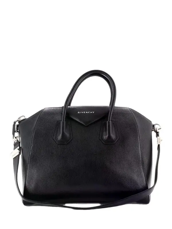 Givenchy Antigona Leather Medium Satchel - Black