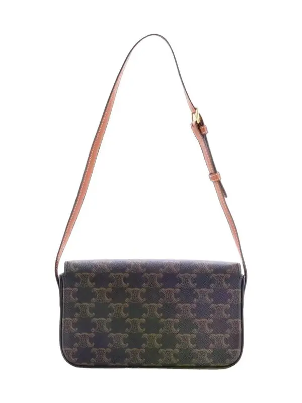 Celine Triomphe East-west Shoulder Bag - Brown