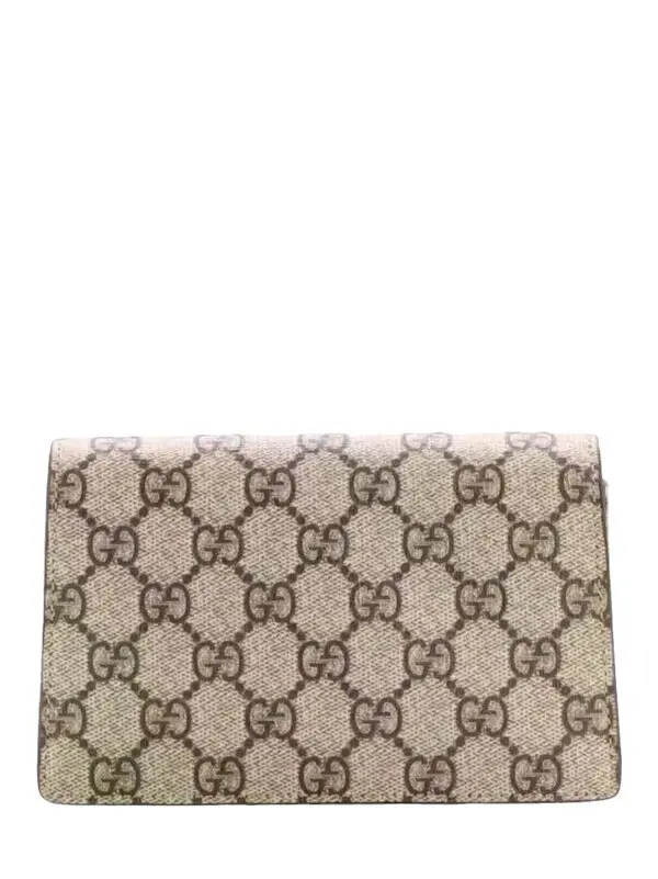Gucci Dionysus Gg Coated Canvas Super Mini Crossbody Bag - Brown