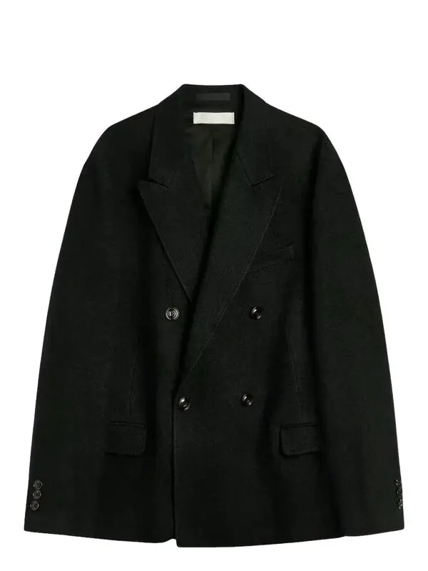 Our Legacy Halt Double-breasted Blazer - Black