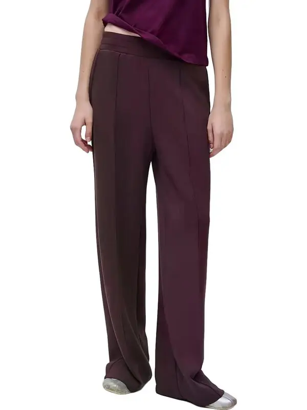BENETTON Seam Detail Trousers - Brown