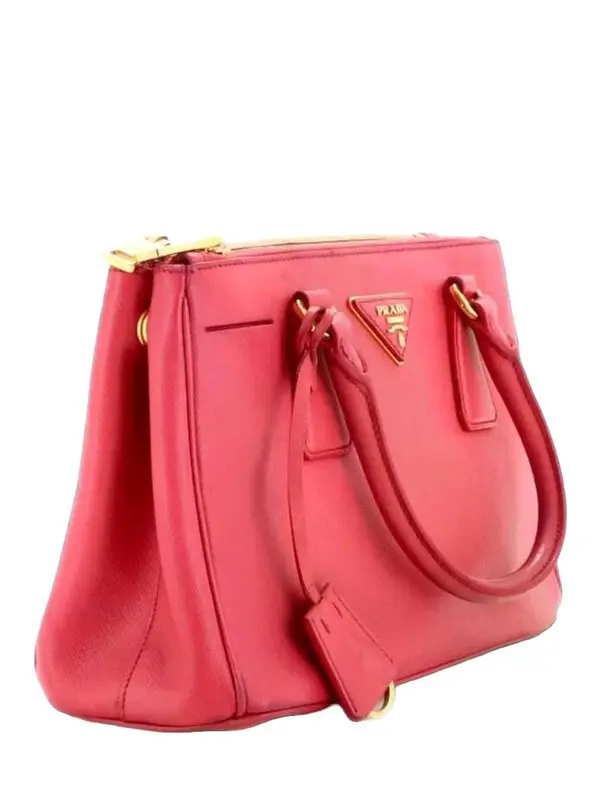 Prada Saffiano Leather Mini Satchel - Pink