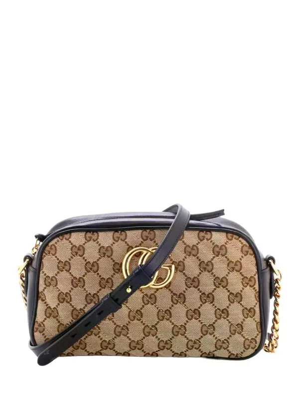 Gucci Gg Marmont Shoulder Bag - Black