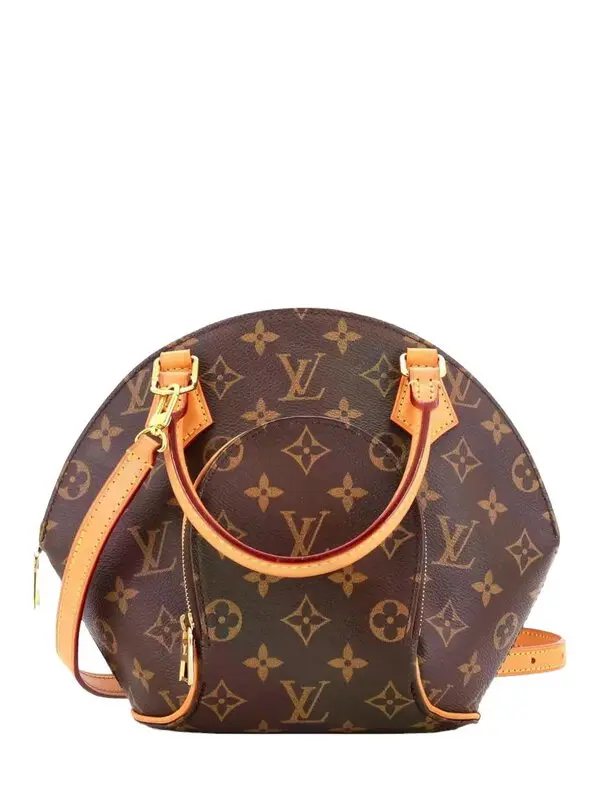 LOUIS VUITTON Ellipse Nm Pm Satchel - Brown