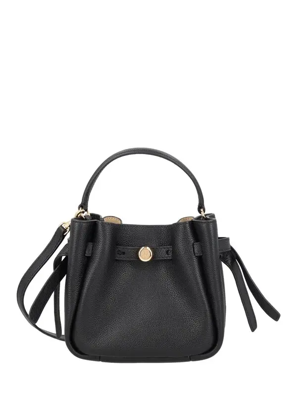 Tory Burch Romy Mini Bucket Bag - Black