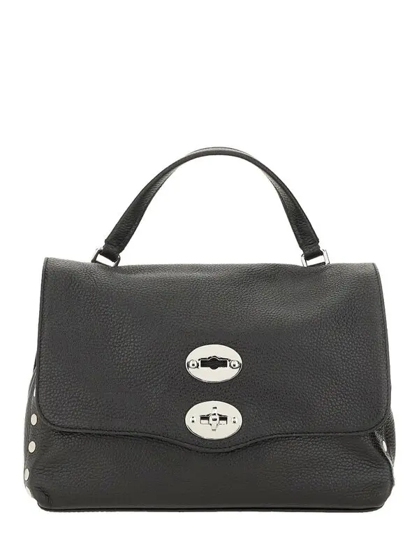 ZANELLATO Postman Mini Bag In Leather - Black