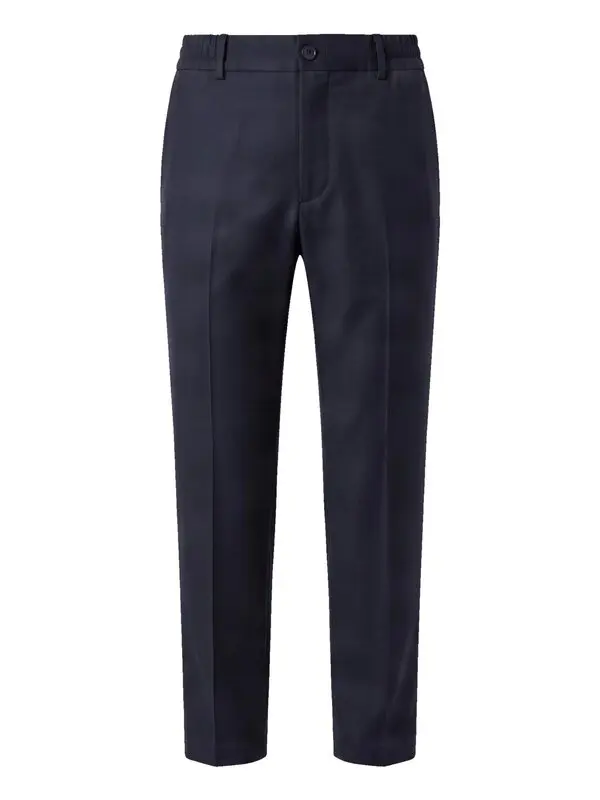 BOSS BLACK Tailored Slim-fit Trousers - Dark Blue