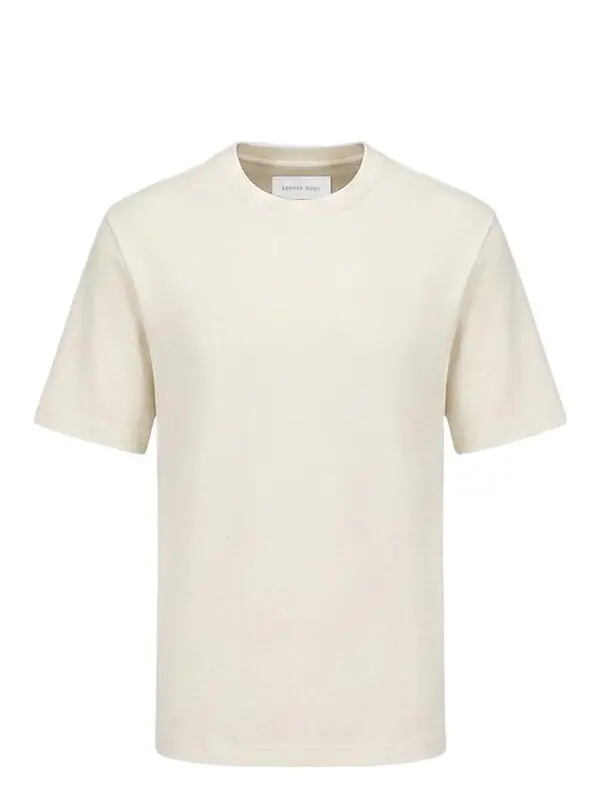 BERNER KUHL Cotton Rib Gym Tee - Chalk