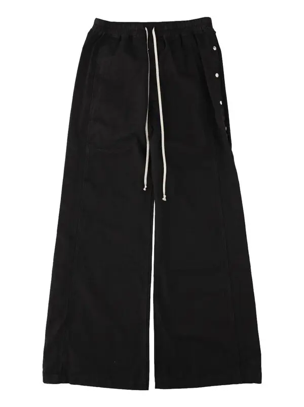 Rick Owens Wide Leg Trousers - Black