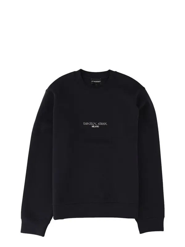 Emporio Armani Crewneck Logo Sweatshirt - Multicolour