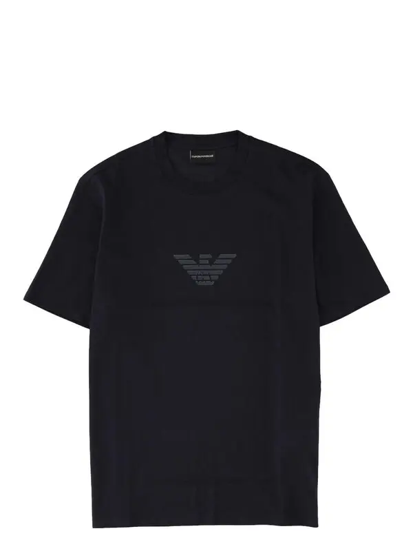Emporio Armani S Logo Graphic Crewneck T-shirt - Blue