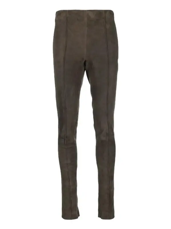 Polo Ralph Lauren Slim Fit Pants With Slit Hem - Black