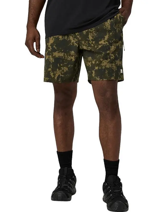 Vuori Banks 7" Performance Drawstring Shorts - Olive Frontier
