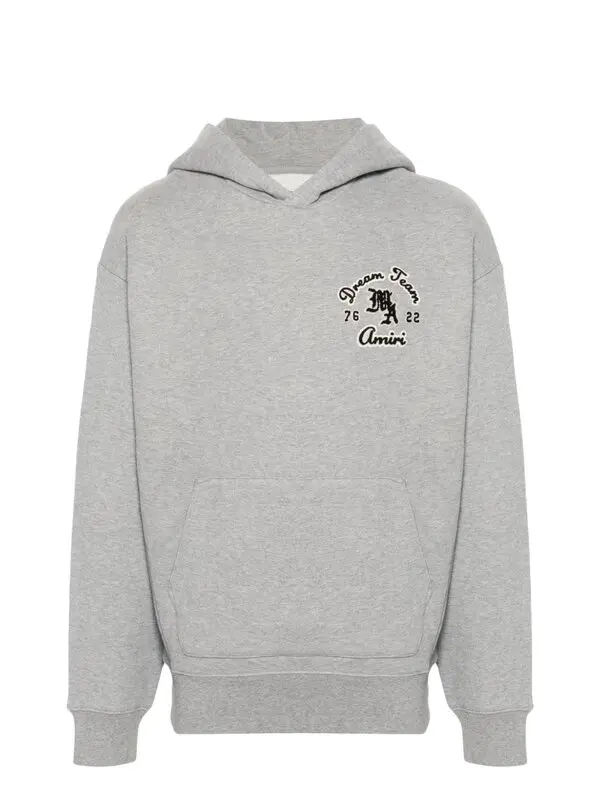 Amiri Dream Team Oversized Hoodie - Gray