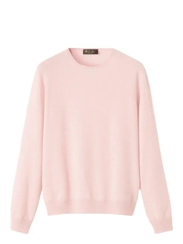 Loro Piana Sergio Crew-neck Sweater - Nude