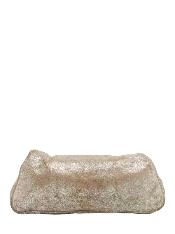 Fendi 2009 Borderline Suede Clutch Bag - Neutrals