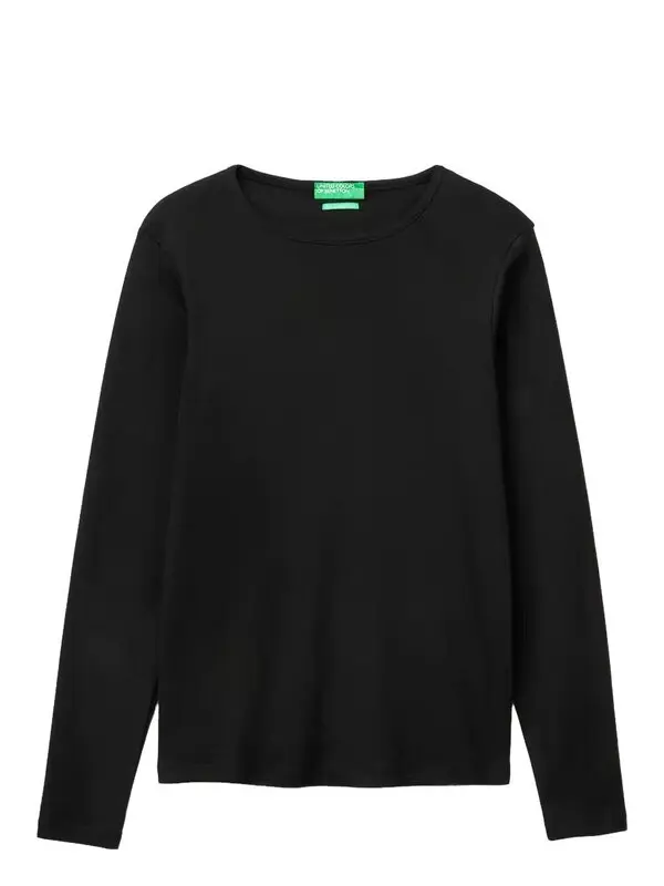 BENETTON Long-sleeve T-shirt - Black
