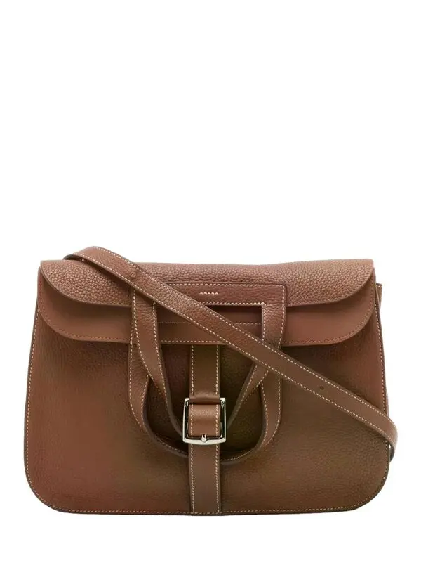 Hermès Halzan Shoulder Bag - Brown