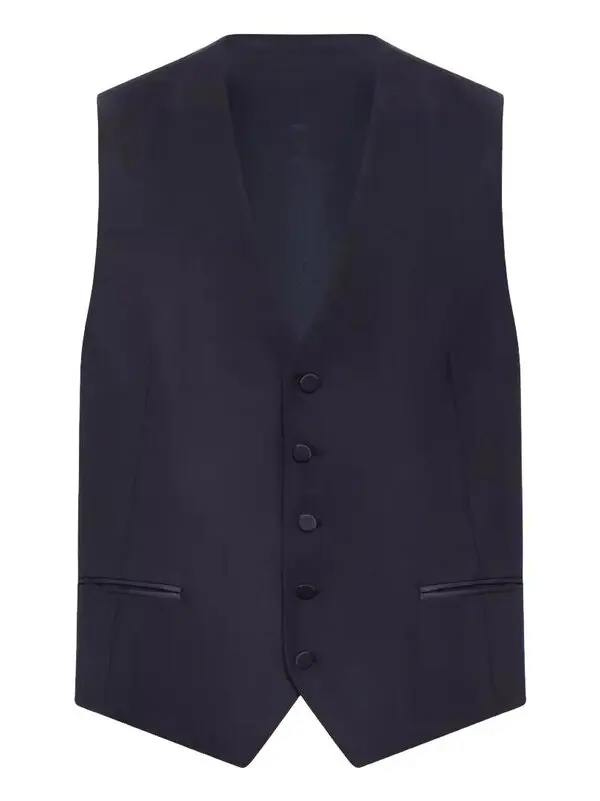 Tagliatore Single-breasted Shawl-lapel Tuxedo - Blue