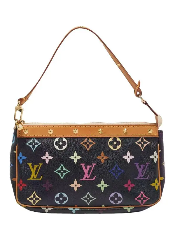 LOUIS VUITTON Monogram Multicolore Shoulder Bag - Black