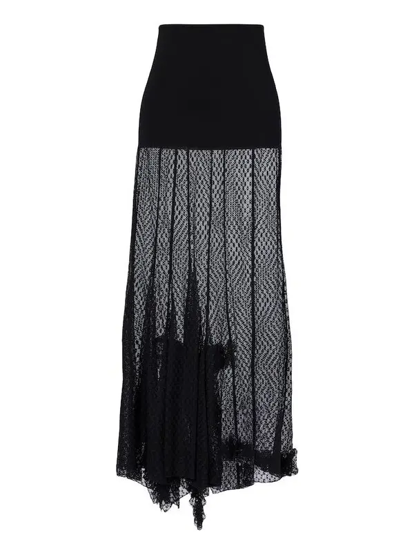 Isabel Marant Étoile Ioana Lace Maxi Skirt - Black