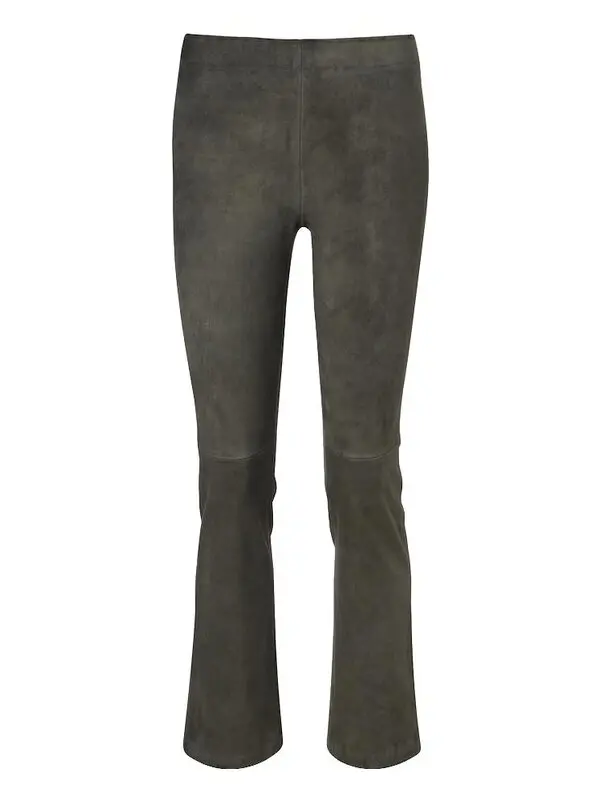Stouls Jp Twenty Leather Leggings - Green