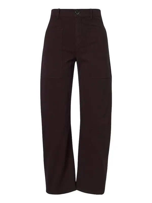 Velvet By Graham & Spencer Brylie Barrel-leg Jeans - Brown