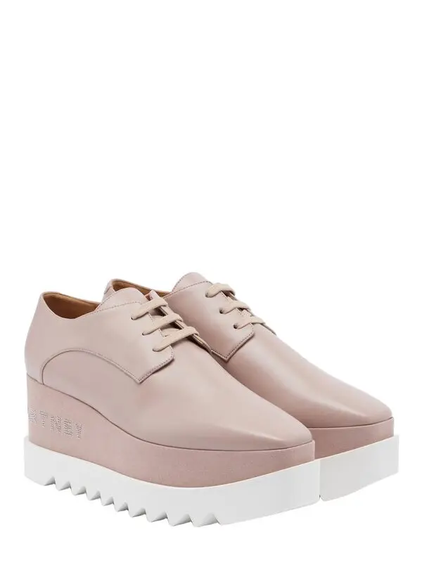 Stella McCartney Embellished Platform Sneakers - Pink