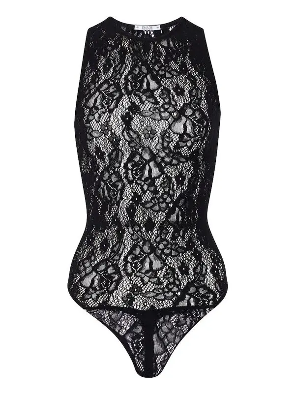 Wolford Lace Bodysuit - Black