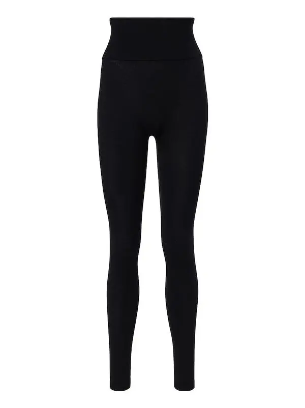 Wolford Wool-blend Leggings - Black