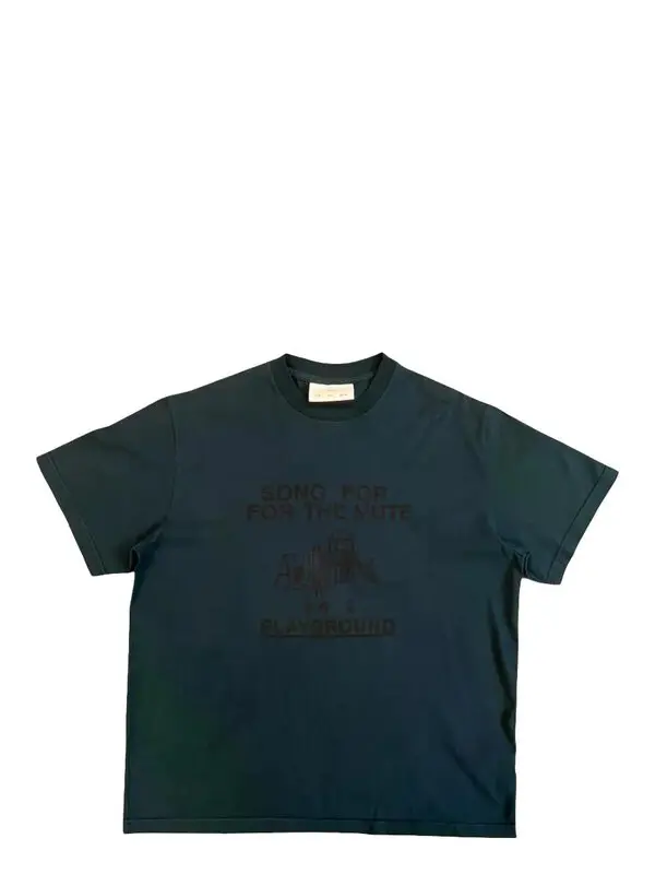SONG FOR THE MUTE Recess Graphic-print T-shirt - Green