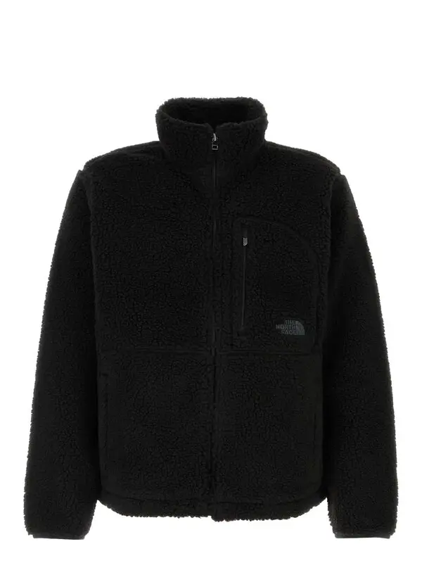 The North Face Pile Fleece Zip-up Jacket - Black