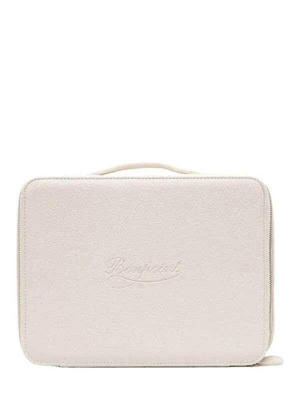 Bonpoint Polyurethane Luggage Case - White