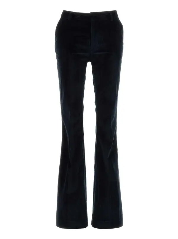 PT TORINO Elsa Flared Corduroy Pants - Blue