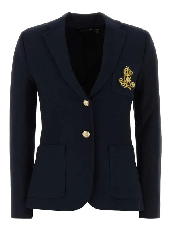 Polo Ralph Lauren Cotton Blend Blazer - Blue