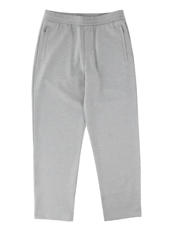 Emporio Armani S Knit Tapered Jogger Pants - Blue
